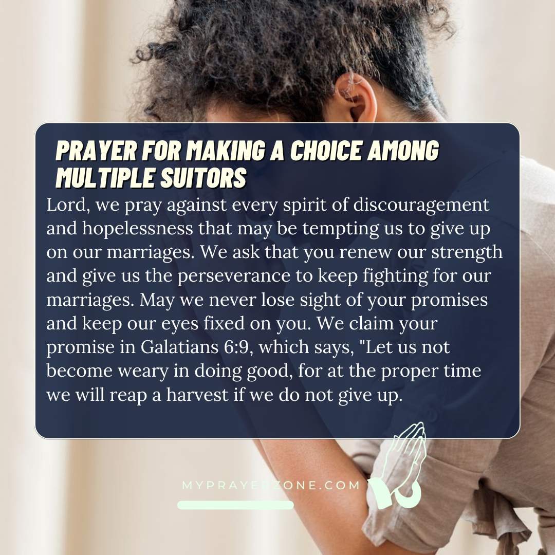 DIVINE GUIDANCE: 21 PRAYER POINTS TO HELP YOU CHOOSE BETWEEN MULTIPLE ...