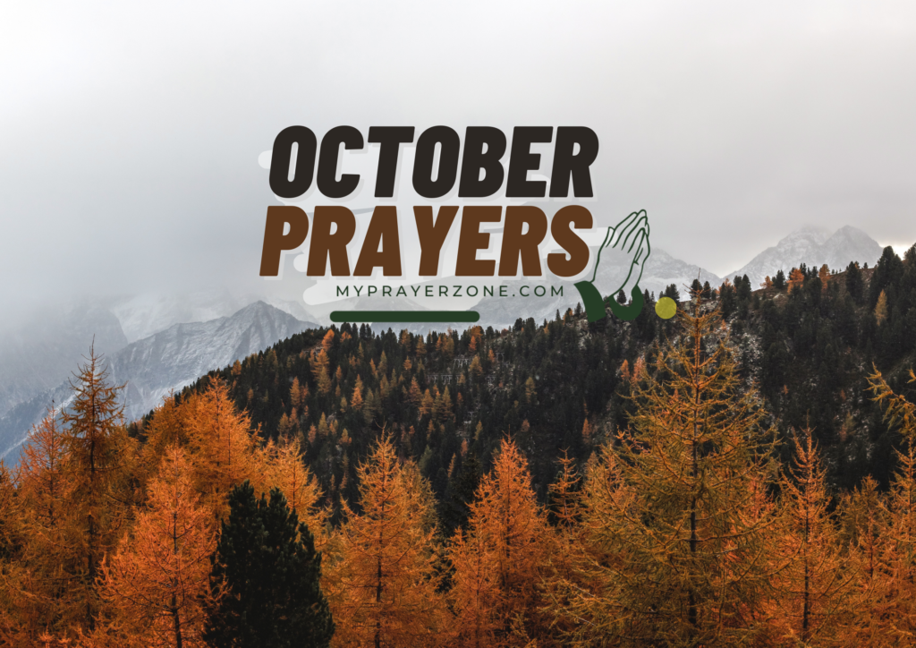 NEW MONTH PRAYER FOR OCTOBER 2025