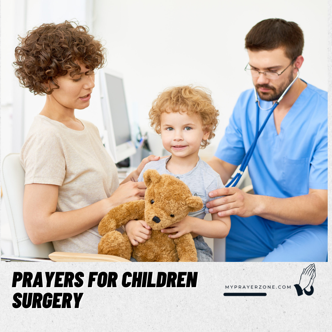PRAYERS FOR CHILD SURGERY