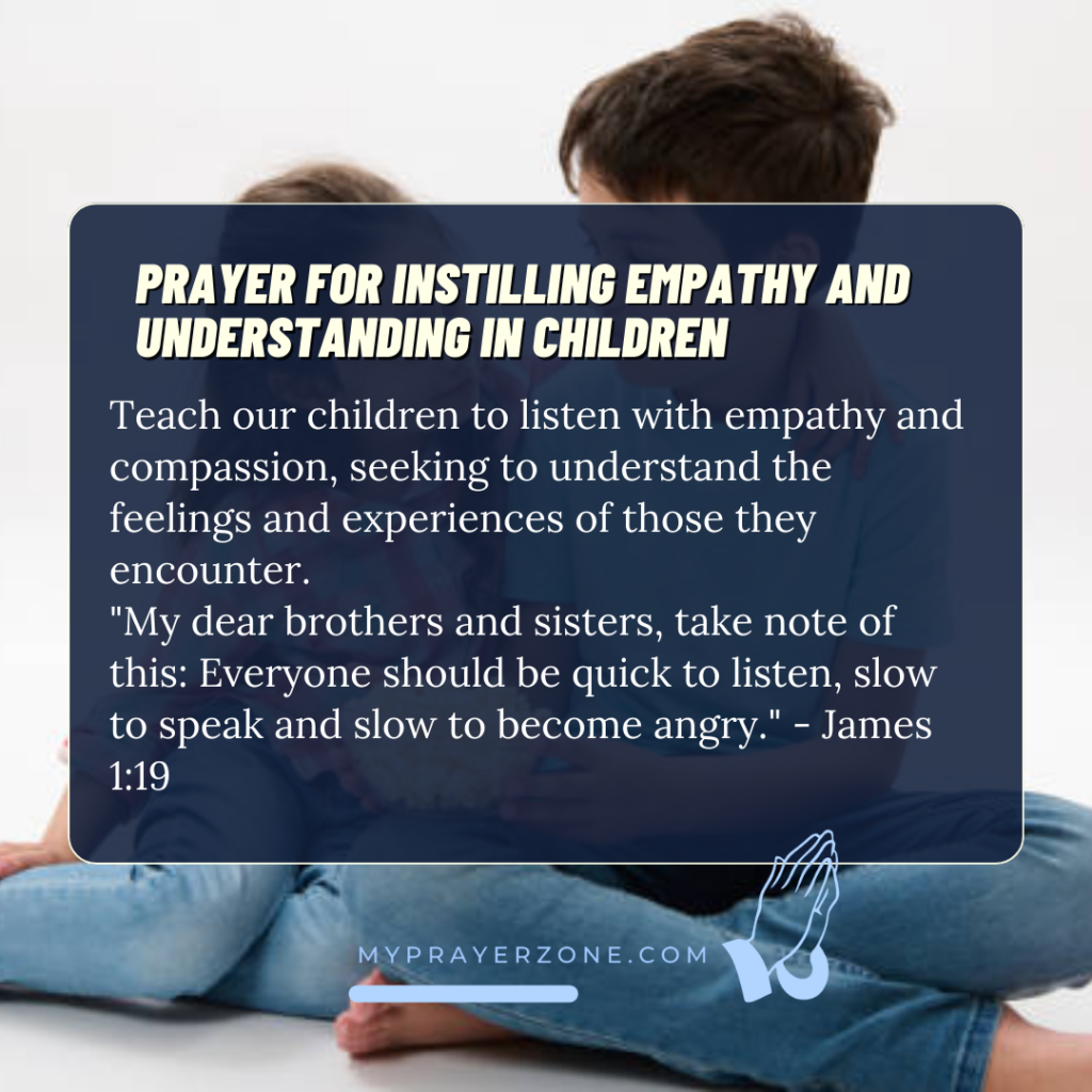 PRAYERS TO PROMOTE CHILDREN'S KINDNESS AS GOD'S LITTLE HELPERS